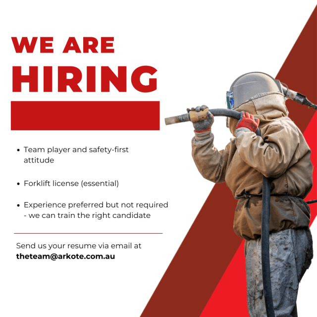 Urgently Hiring! Industrial Blaster - No experience? We will train ...