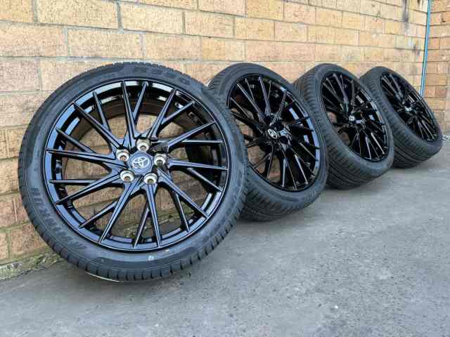 4x Brand New Toyota 19” Camry wheels New tyres Hilux 2wd Aurion RAV4 ...