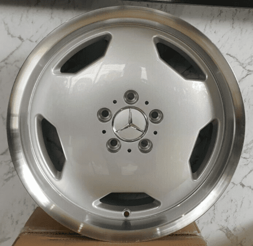 17 Mercedes Hammer Style Wheels Suit Early Mercedes W124- 17x8 5/112 ...