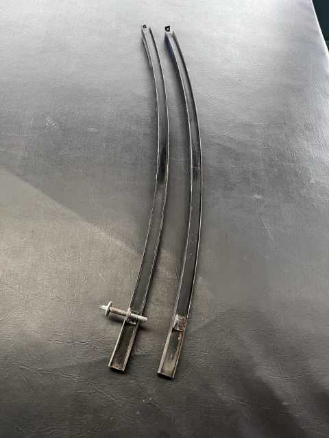 LH LX UC Torana Rear Door Window Guide Channels | Auto Body parts ...