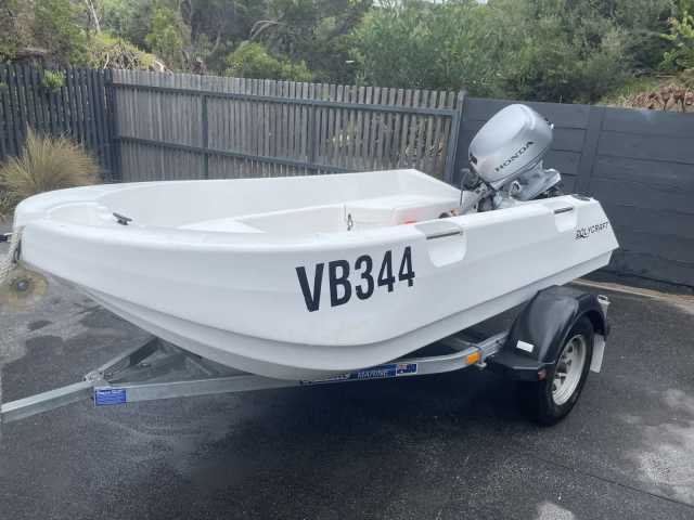 Tuffy 3.0 with trailer and Honda 15hp outboard | Tinnies & Dinghies ...