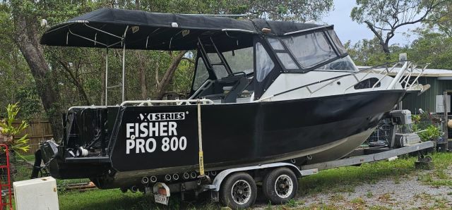 Fisher Maxi 800 | Motorboats & Powerboats | Gumtree Australia Gladstone ...
