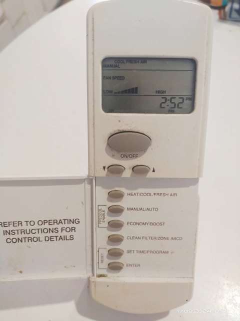 Bonaire evaporative airconditioner Remote Control - Air Conditioning ...