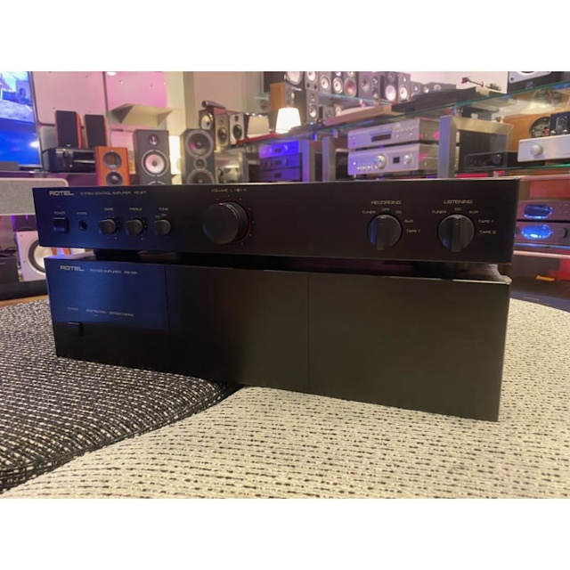Rotel RB981 power amplifier and RC-971 preamp - Stereo Systems in ...