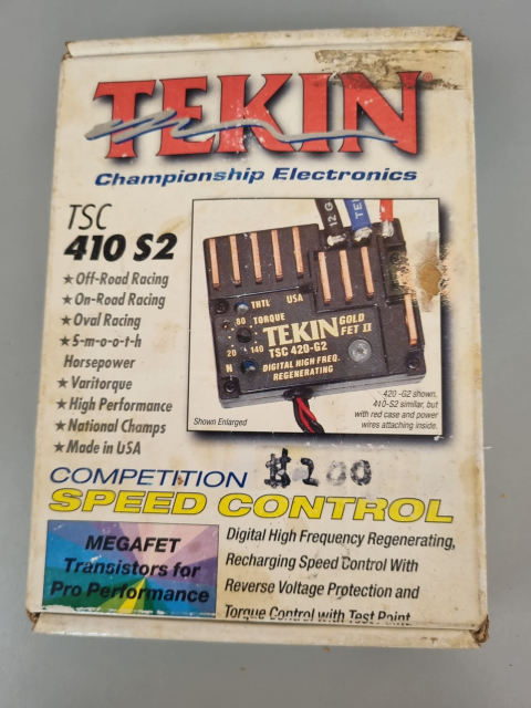 Tekin 410-S2 Vintage electronic speed control w/ box and instructions ...