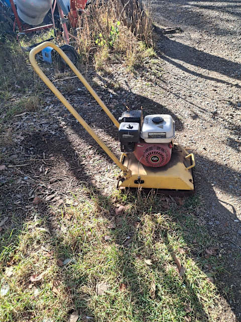 4 stroke petrol plate compactor rope start suit diy handy man - Other ...