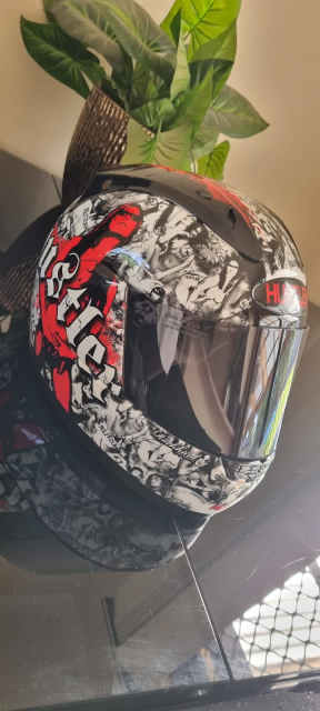Hustler Full face motorcycle helmet | Motorcycle & Scooter Accessories ...