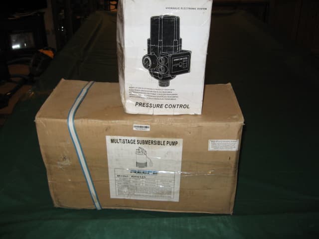 Reefe RHS125 Submersible Multistage House Pump & Pressure Controller ...