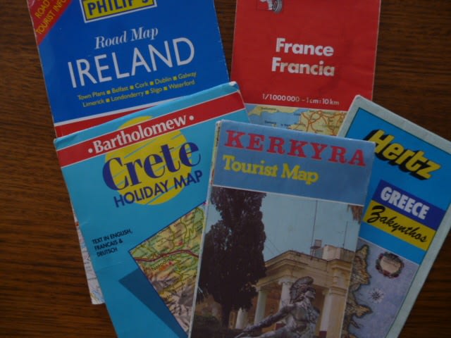 5 European road maps, 1990s - Collectables in Thornleigh NSW | Gumtree ...
