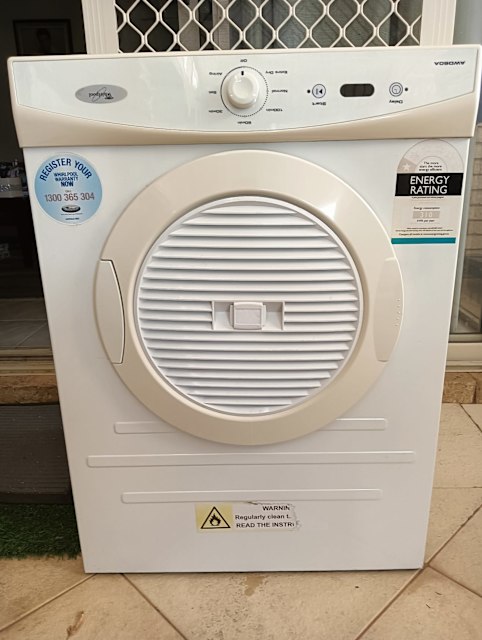 Whirlpool Large 6.0 Kg Sensor Clothes Dryer - Washing Machines & Dryers ...