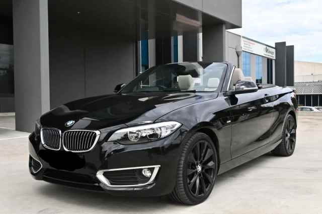 2015 BMW 2 20i LUXURY LINE 8 SP AUTOMATIC 2D CONVERTIBLE | Cars, Vans ...