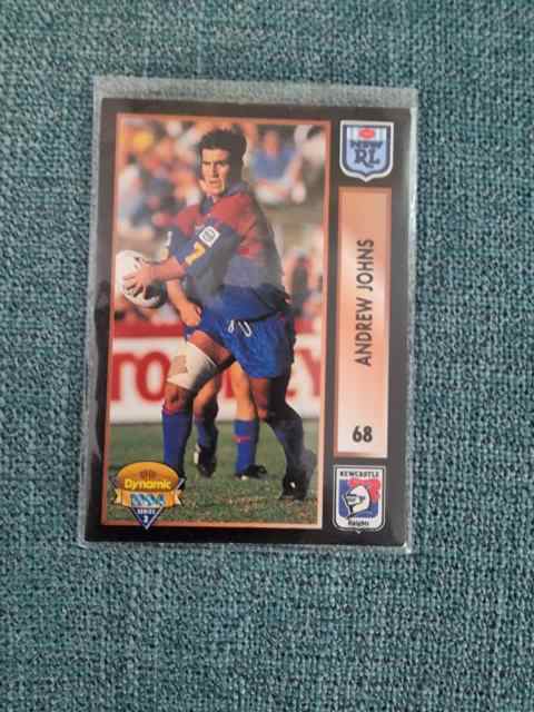 DYNAMIC NRL1994 ANDREW JOHNS ROOKIE CARD - Other Antiques, Art ...