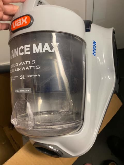 VAX Advance MAX bagless 2000 watts 3L vaccum cleaner | Vacuum Cleaners ...