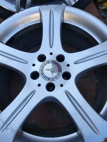 1x18INCH ALLOY WHEEL Mercedes CLS W219 18x8.5 Front Genuine Full Spare ...