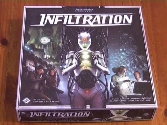 ANDROID UNIVERSE:INFILTRATION Card Game from 2012 Boxed and Complete ...