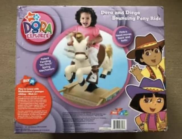 Dora The Explorer - Dora And Diego Bouncing Pony Ride (Brand New ...