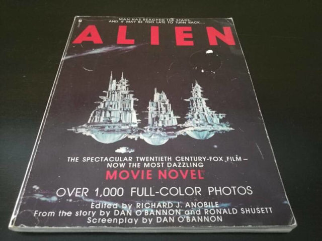 Alien Movie Novel Over 1,000 Full Color Photos 1979 - Collectables in ...