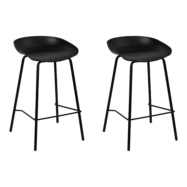 2x Bar Stools Kitchen Counter Stools Metal - Stools & Bar stools in ...