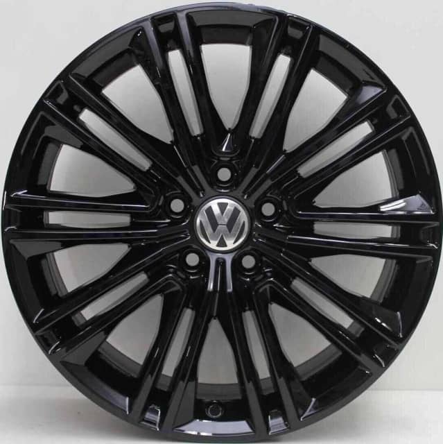 18 inch Genuine VOLKSWAGEN PASSAT/EOSN 2014 MODEL BLACK ALLOY WHEELS ...