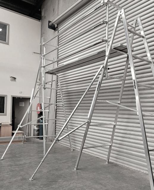 Adjustable Trestle Handrail Safety System - Made in Melbourne - Ladders ...