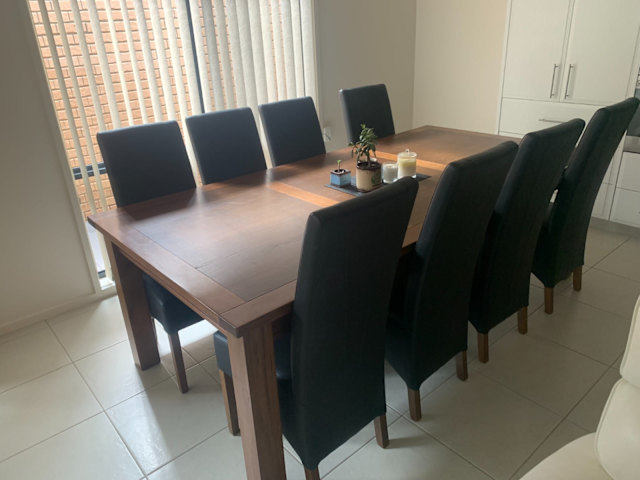 9 Piece Dining Table - Dining Tables in Canberra City ACT | Gumtree ...
