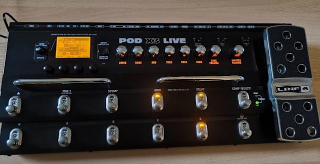 Line 6 POD X3 Live Multi-Effects Pedal - Guitars & Amps in Spearwood WA ...