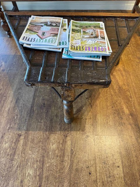 Rustic Antique Wooden Table – Handmade, Solid Timber Unique handcrafte ...