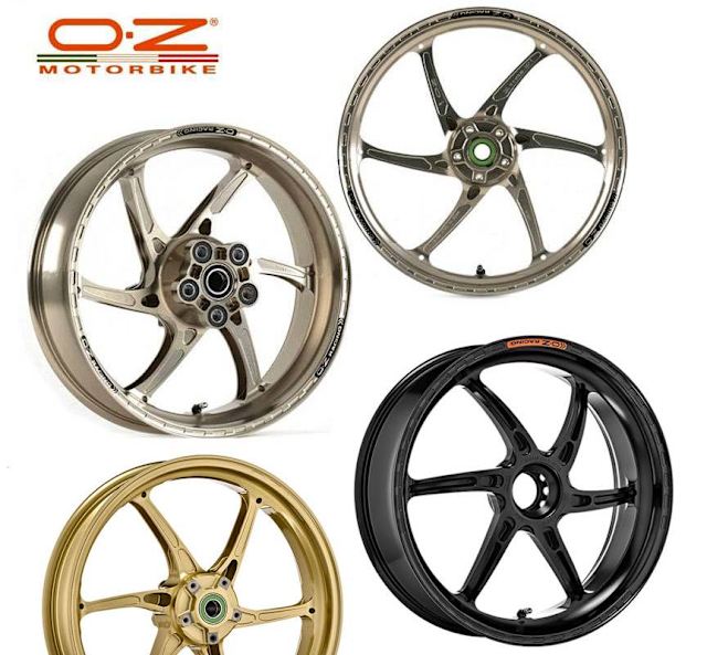 OZ Racing 6-Spoke GASS Rims Wheels Yamaha YZF R1 R1M R1S R6 ...