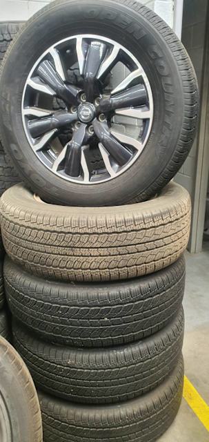 5x 18 Genuine Nissan Navara NP300 Sport Wheels And Tyres | Wheels ...