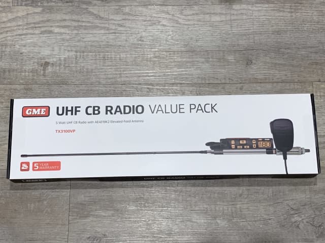 GME TX3100VP UHF Two Way CB Radio Starter Kit | Audio, GPS & Car Alarms ...