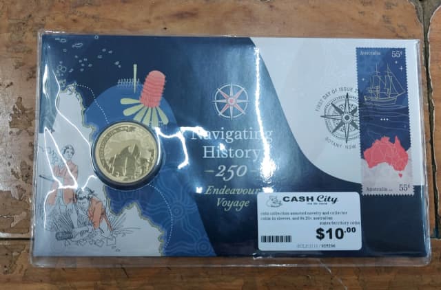 Navigating History 250 Endeavour Voyage Coin -JC92596 - Collectables in ...