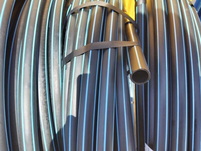 25MM X 50M PE100 BLUE LINE POLY PIPE COIL - Other Home & Garden in ...