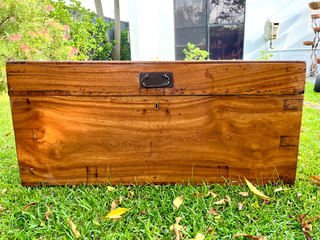 Stunning Antique cedar box. Old. Rare. Beautiful. - Antiques in ...