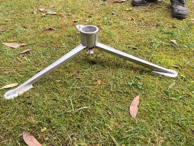 Table stand for caravan table pole to use outside. | Caravan ...