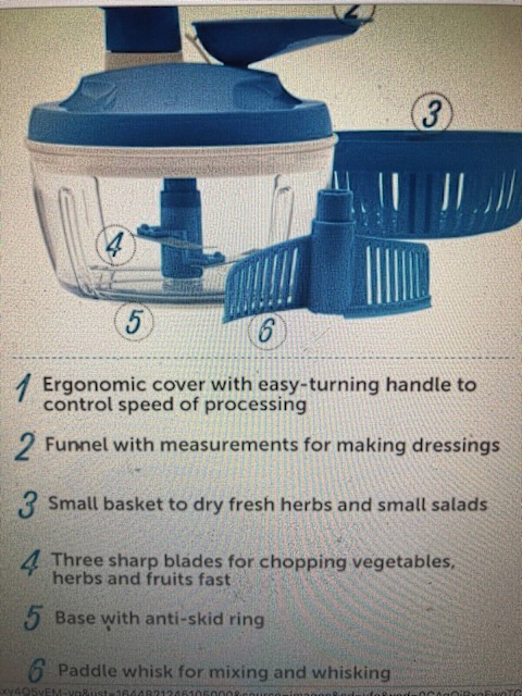 Tupperware Quick Chef Pro Food Processor - Cooking Accessories in ...