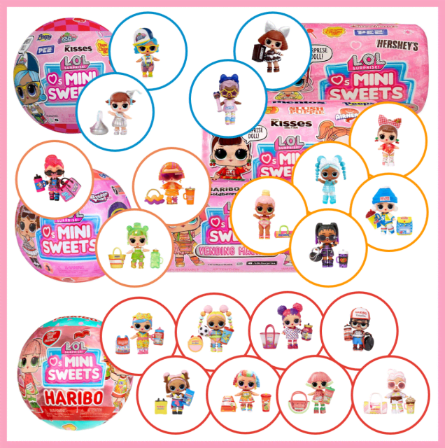 LOL Surprise O Matic, Loves Mini Sweets Series 1 2 3 Haribo - Toys ...