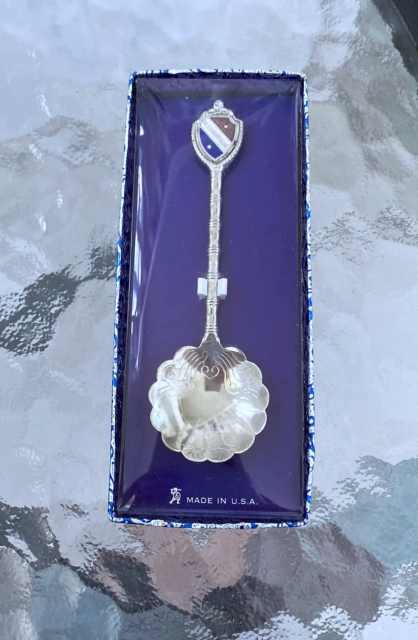 New in Box Vintage silver jam sugar condiment pickle spoon Alexandria ...