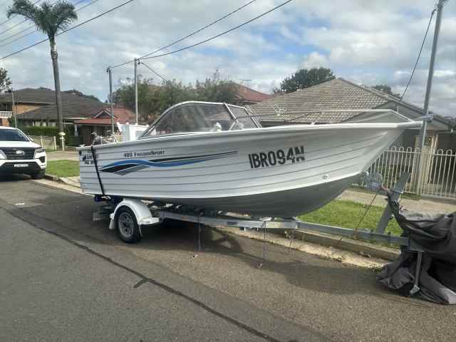 Quintrex Freedom sport 480 Maxi 2 | Motorboats & Powerboats | Gumtree ...