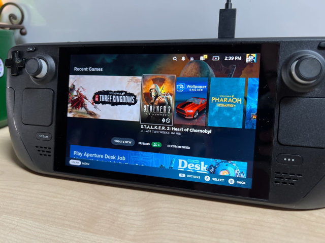 Steam Deck Model 1010, 256GB + 512GB Micro SD - Other Video Games ...