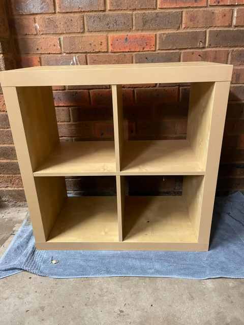 Ikea KALLAX white oak effect 2x2 cube - Bookcases & Shelves in NSW ...