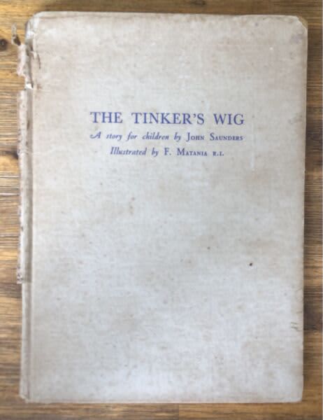 The Tinker's Wig. Saunders John. F MATANIA Vintage 1947. | Collectables ...