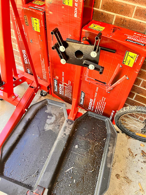 Engine hoist with lifting jig and engine stand - Other Tools & DIY in ...