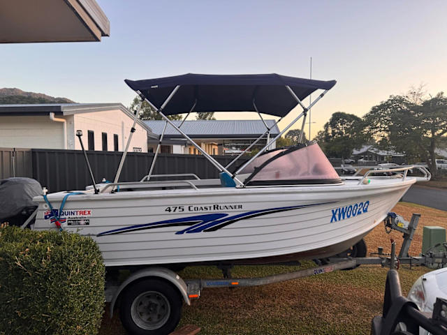2002 475 Quintrex coast runner | Motorboats & Powerboats | Gumtree ...