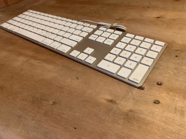 Genuine Apple IMAC Wired Keyboard | Computer Accessories | Gumtree ...