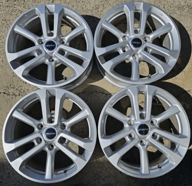 4x 17 Genuine Isuzu D-max Oem Wheels Suit Isuzu DMAX, MUX- 17x7 6/139 ...