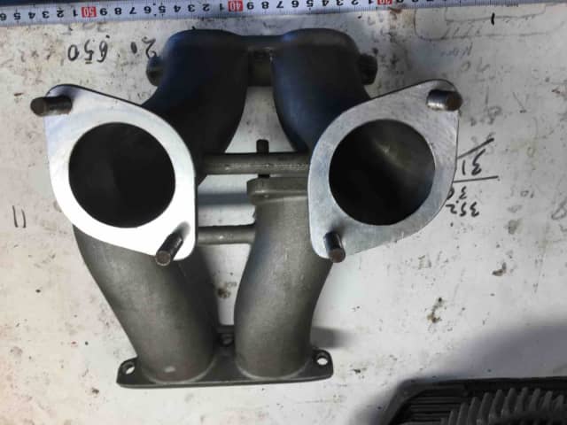 VW Beetle Super Flo manifolds, original Bugpack | Engine, Engine Parts ...