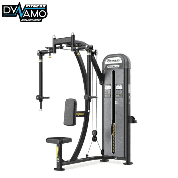 Reeplex Commercial Pec Fly and Rear Delt Machine 90kg Weight Stack ...