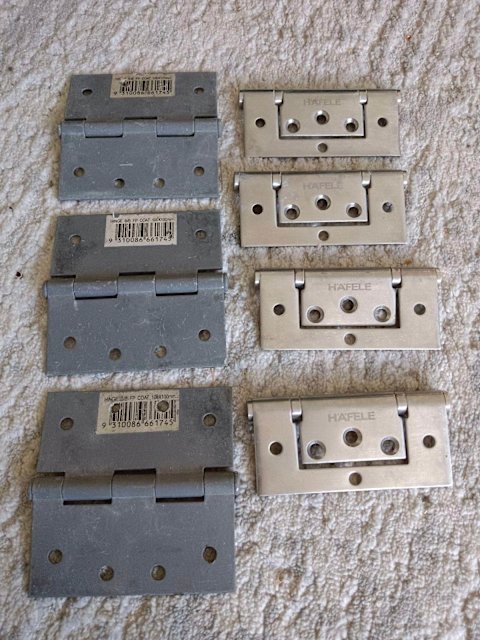 100mm hinges - Building Materials in Lindisfarne TAS | Gumtree Australia