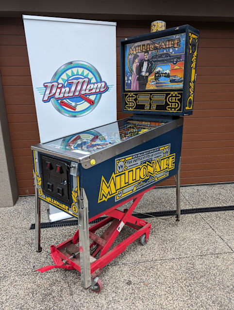 Millionaire Pinball Machine by Williams in Working Condition PINMEM ...