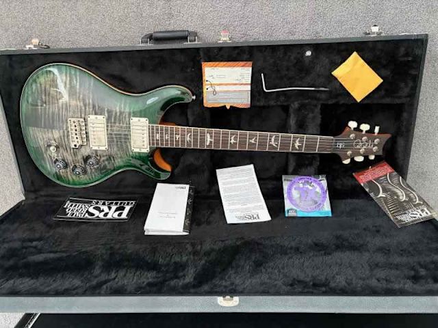 PRS DGT Core USA guitar Charcoal Jadeburst with G&G hardcase - Guitars ...